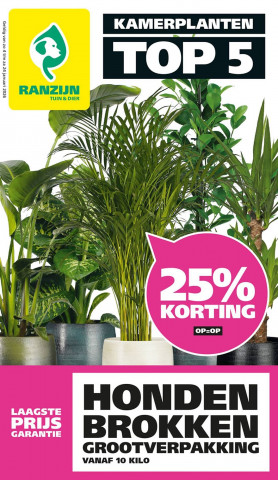 Ranzijn Folder – Tuin & Dier Acties van de Week