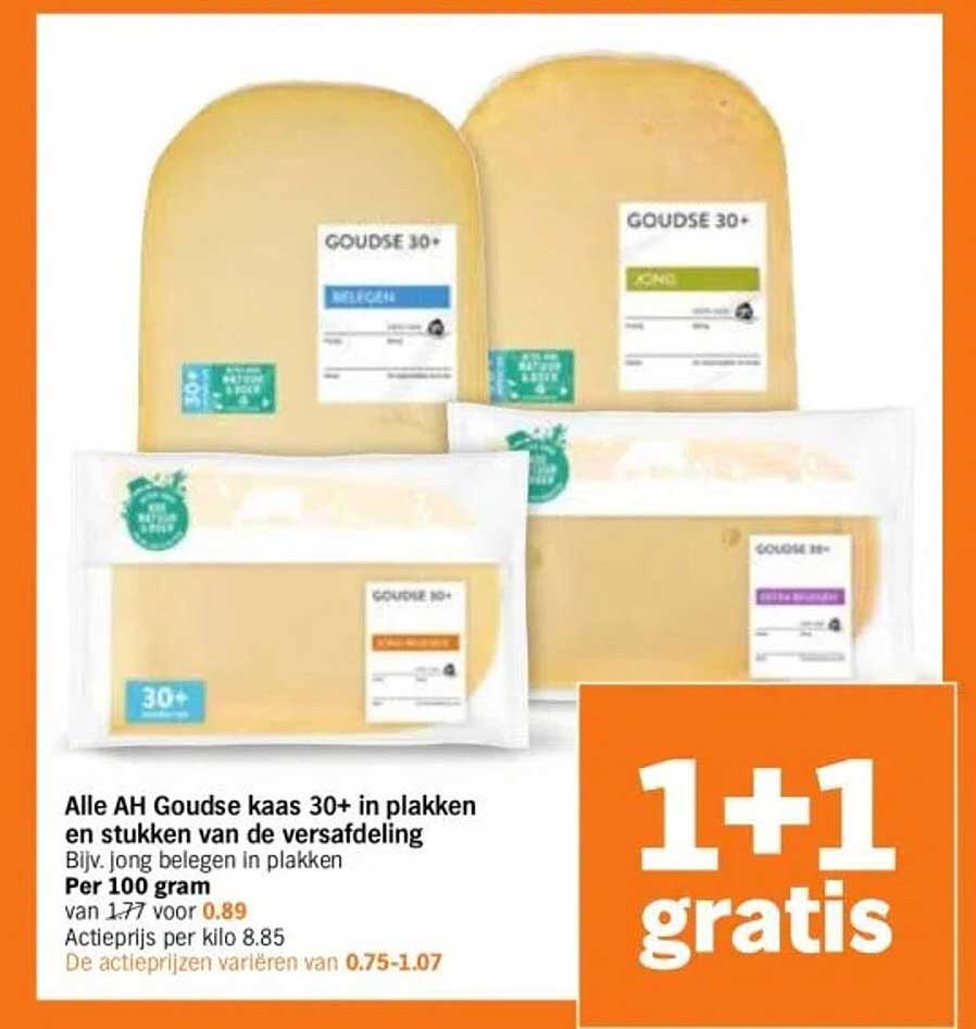 Alle Ah Goudse Kaas 30+ In Plakken En Stukken Van De Versafdeling ...