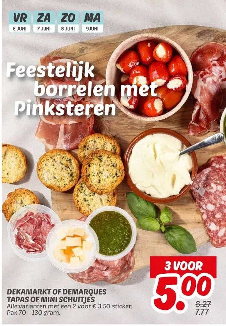 Feestelijk Borrelen Met Pinksteren Aanbieding bij Dekamarkt ...