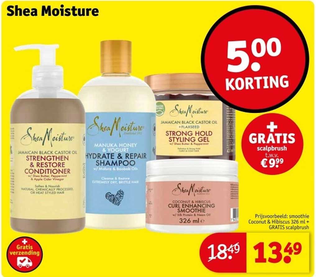 Shea Moisture Aanbieding bij Kruidvat - FolderFeest.nl