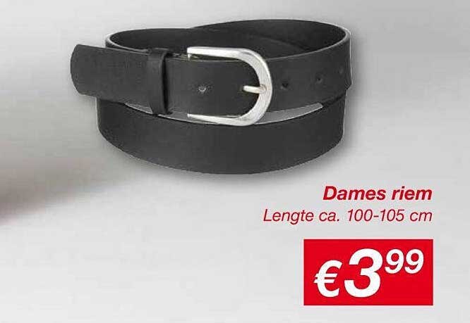 Dames Riem Aanbieding bij KiK - FolderFeest.nl