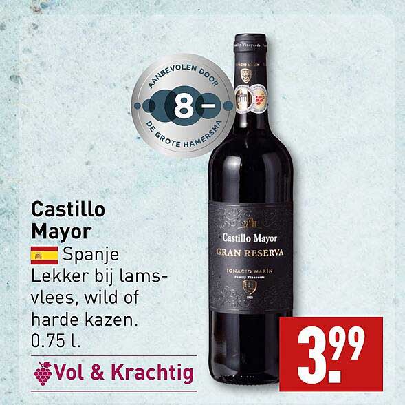 Castillo Mayor Gran Reserva Aanbieding bij ALDI - FolderFeest.nl