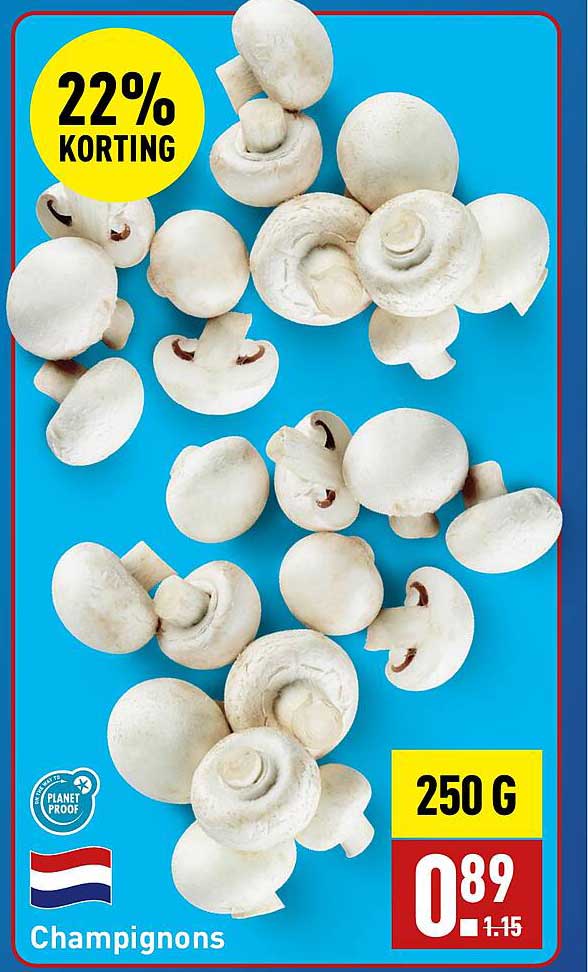 Champignons Aanbieding bij ALDI - FolderFeest.nl