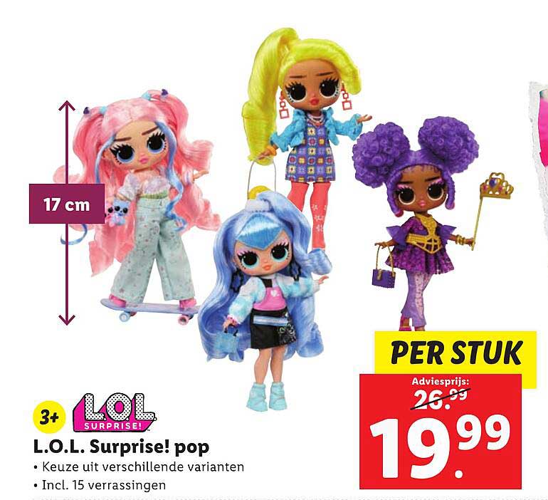 L.o.l. Surprise! Pop Aanbieding bij Lidl - FolderFeest.nl