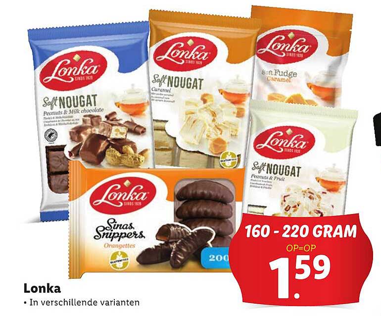 Lonka aanbieding bij Lidl