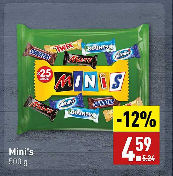 Mini's aanbieding bij ALDI