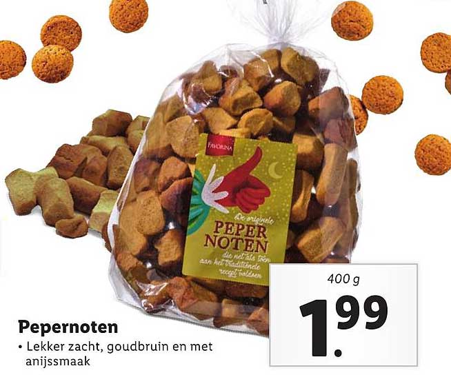 Pepernoten Aanbieding bij Lidl - FolderFeest.nl