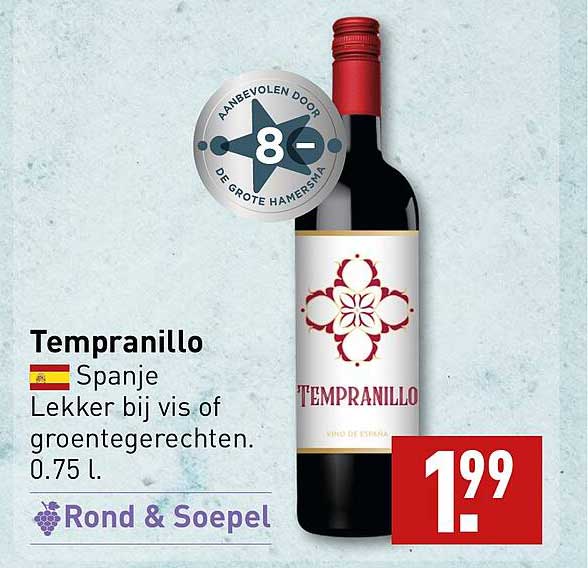 Tempranillo Aanbieding bij ALDI - FolderFeest.nl
