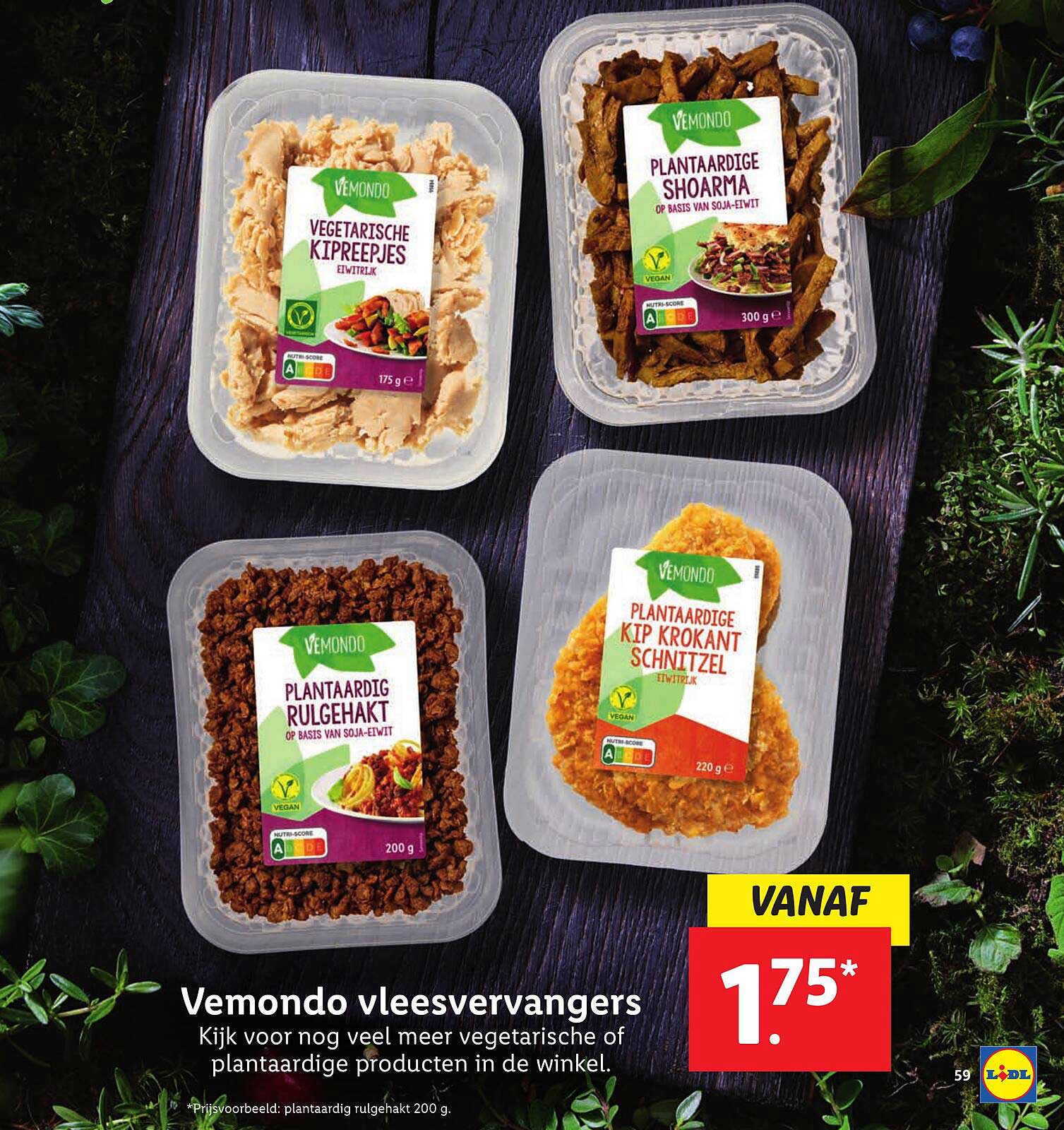 Vemondo Vleesvervangers Aanbieding bij Lidl - FolderFeest.nl