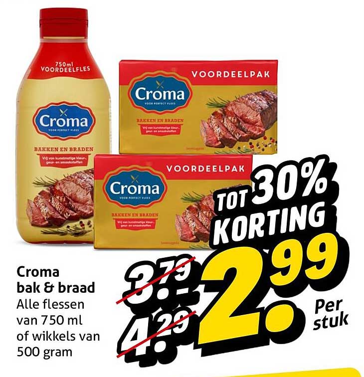 Croma Bak & Braad Aanbieding bij Hoogvliet - FolderFeest.nl