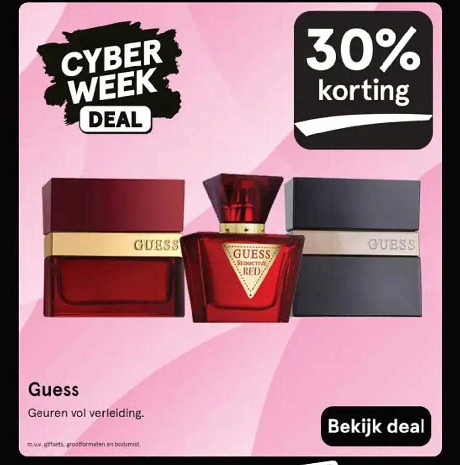 Guess Aanbieding bij Etos - FolderFeest.nl