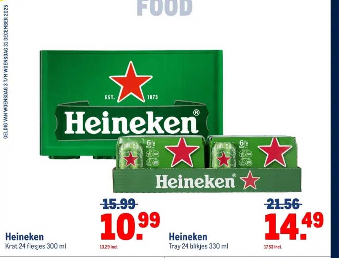 Heineken Krat Aanbieding bij Jumbo - FolderFeest.nl