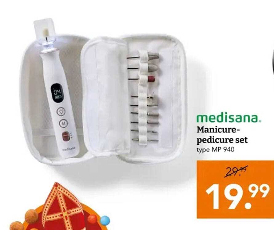 Medisana Manicure-Pedicure Set Type Mp 940 Aanbieding bij Blokker ...