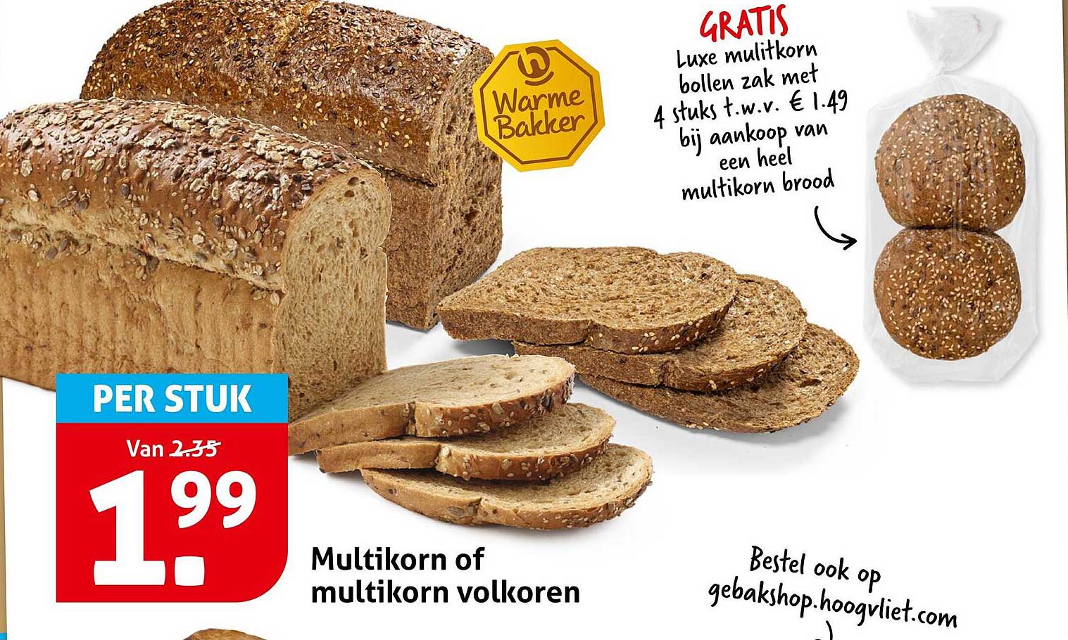 Multikorn Of Multikorn Volkoren Aanbieding bij Hoogvliet - FolderFeest.nl