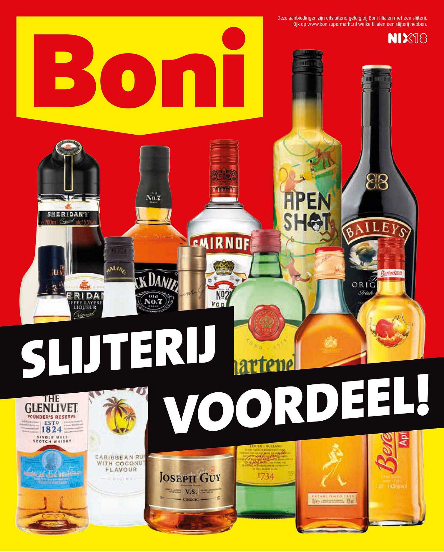 Slijterij Voordeel! Aanbieding bij Boni - FolderFeest.nl