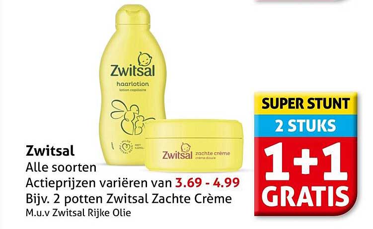 Zwitsal Aanbieding bij Hoogvliet - FolderFeest.nl