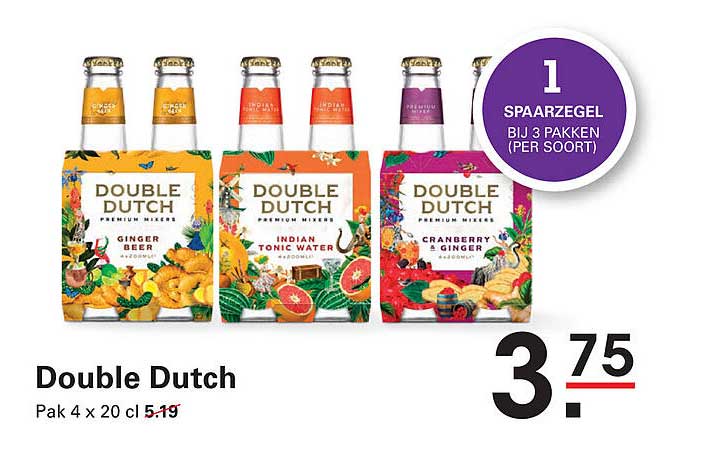 Double Dutch Aanbieding bij Sligro - FolderFeest.nl