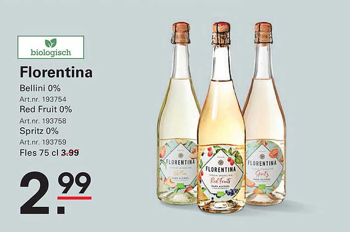 Florentina Aanbieding bij Sligro - FolderFeest.nl