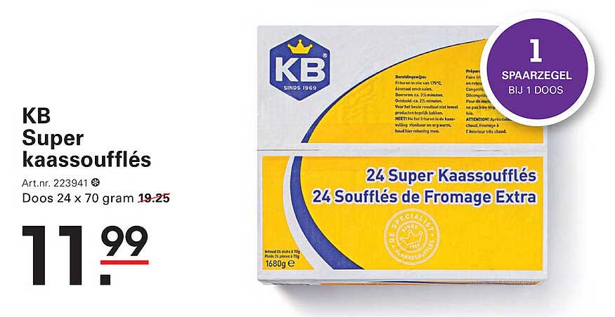 Mini Kaassoufflés Aanbieding bij HANOS - FolderFeest.nl
