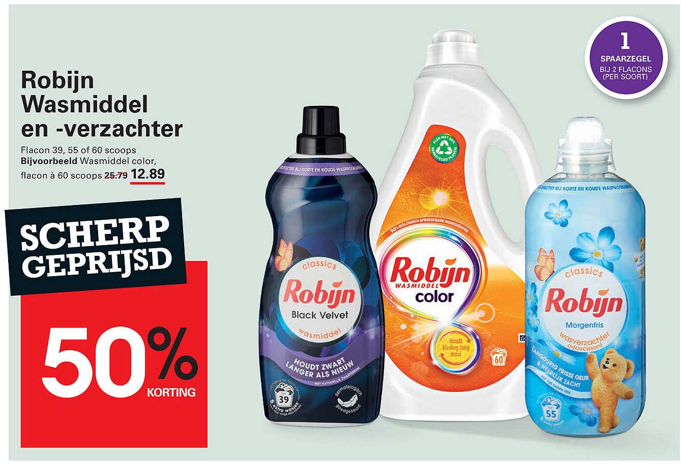 Robijn Wasmiddel En -Verzachter Aanbieding bij Sligro - FolderFeest.nl