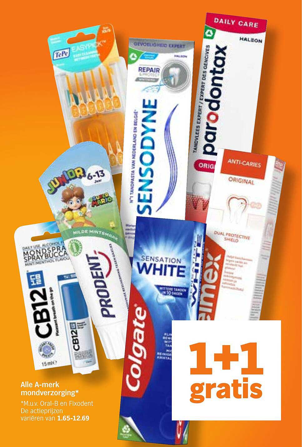 Alle A-Merk Mondverzorging* Aanbieding bij Albert Heijn - FolderFeest.nl