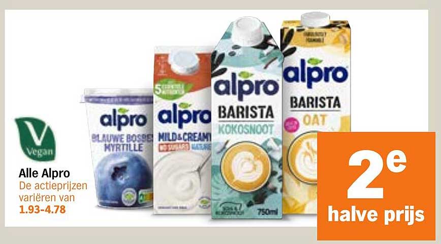 Alle Alpro Aanbieding bij Albert Heijn - FolderFeest.nl