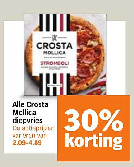 Alle Crosta Mollica Diepvries Aanbieding bij Albert Heijn - FolderFeest.nl