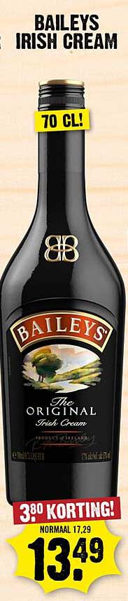 Baileys Irish Cream Aanbieding bij Dirk - FolderFeest.nl
