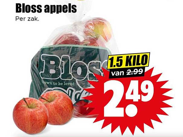 Bloss Appels Aanbieding bij Dirk - FolderFeest.nl