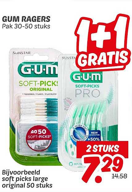 Gum Ragers Aanbieding bij Dekamarkt - FolderFeest.nl