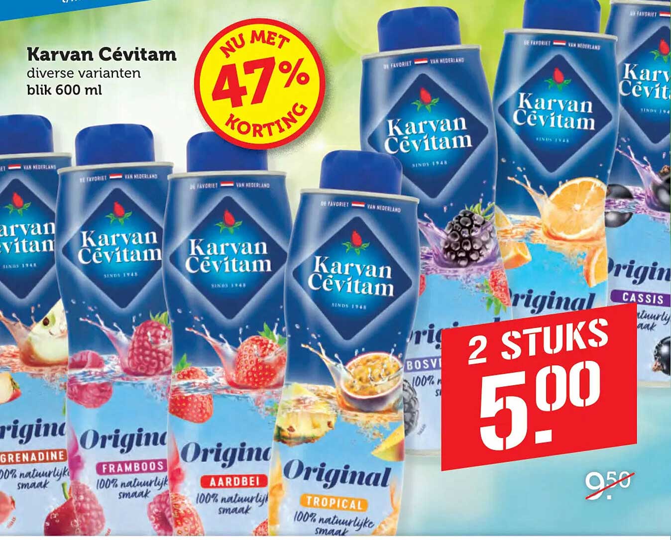 Karvan Cévitam Diverse Varianten Blik 600 Ml Aanbieding bij Coop ...
