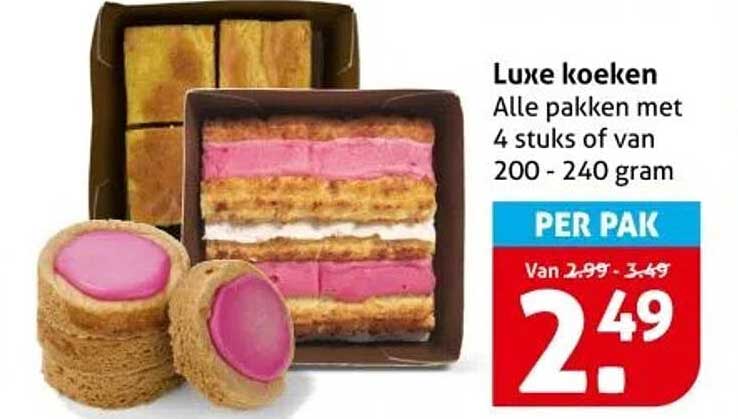 Alle Ah Koeken Van De Bakkerij Aanbieding bij Albert Heijn - FolderFeest.nl
