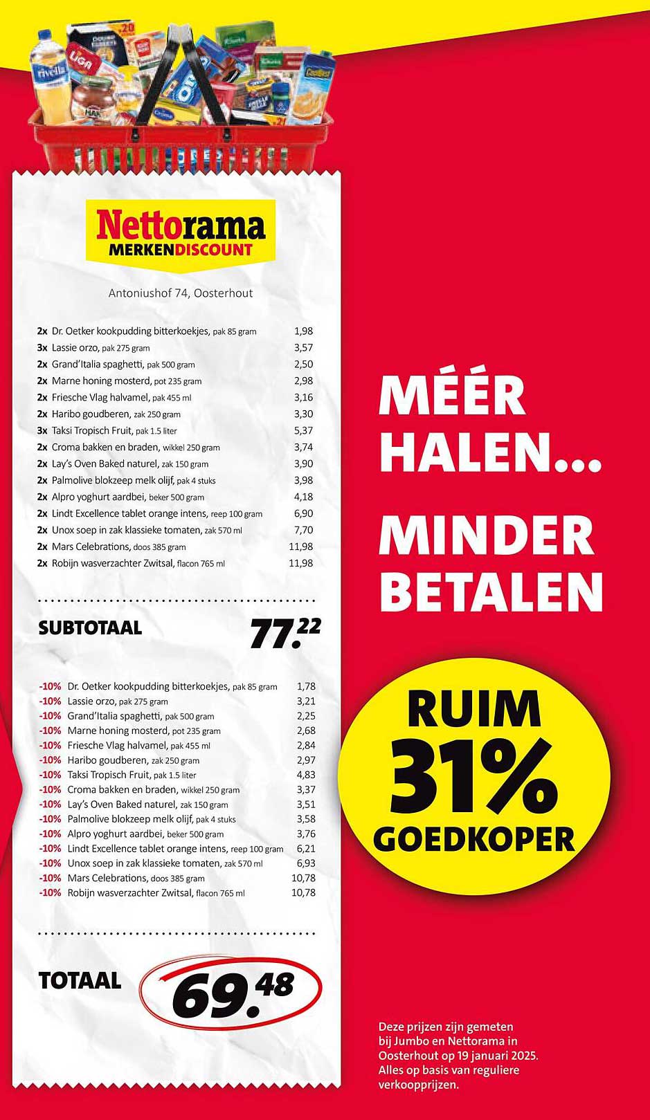 Nettorama Aanbieding Aanbieding bij Nettorama - FolderFeest.nl