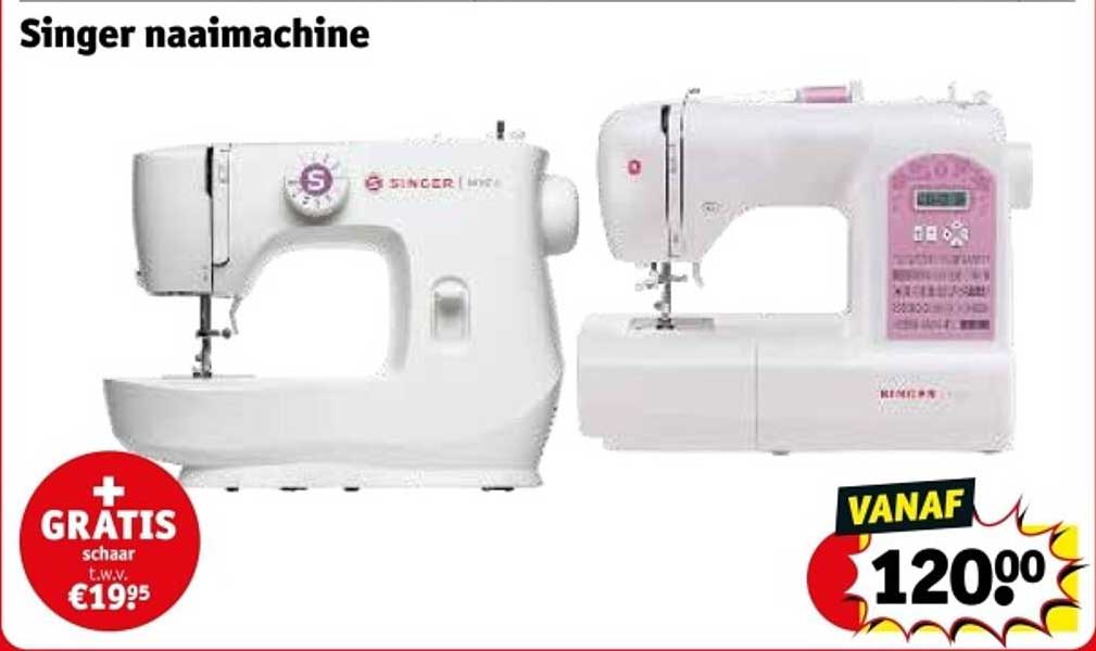 Singer Naaimachine Aanbieding bij Kruidvat - FolderFeest.nl