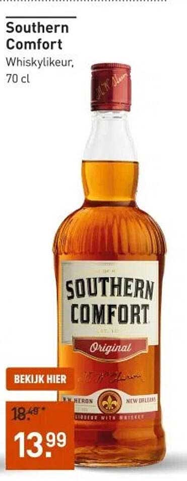 Southern Comfort Aanbieding bij Gall & Gall - FolderFeest.nl