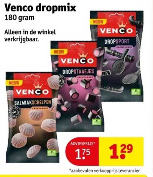 Venco Dropmix Aanbieding bij Kruidvat - FolderFeest.nl
