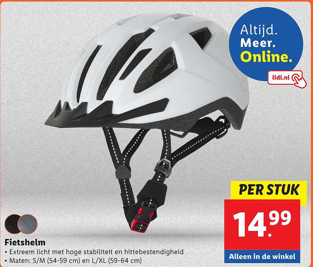 Fietshelm aanbieding bij Lidl
