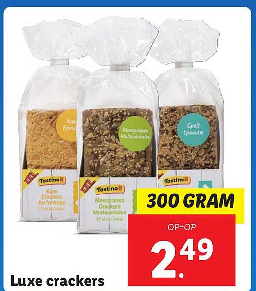 Luxe Crackers aanbieding bij Lidl
