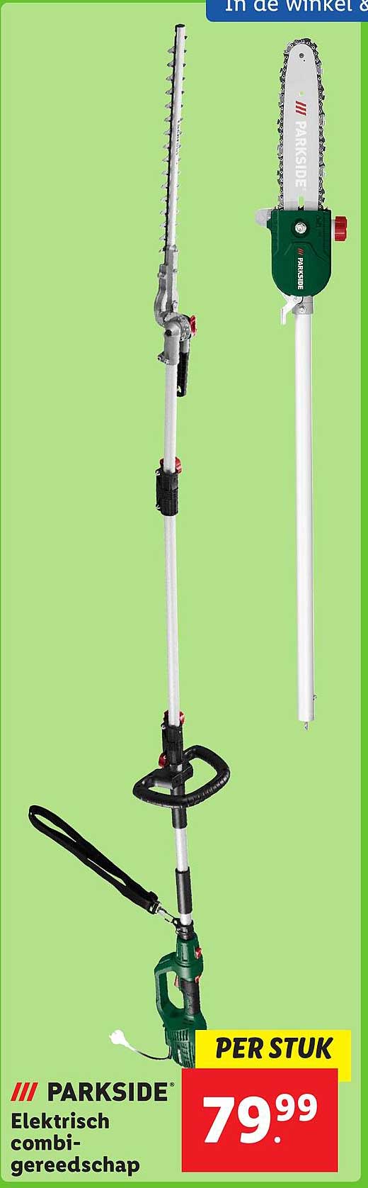 Parkside Elektrisch Combi-Gereedschap aanbieding bij Lidl