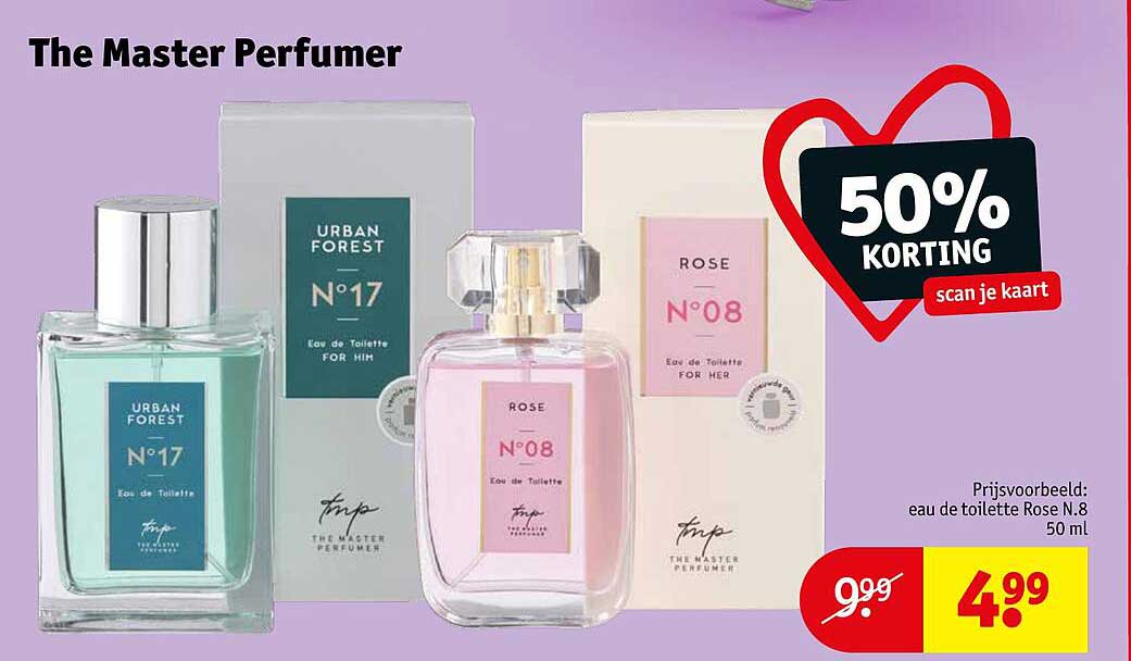 The Master Perfumer aanbieding bij Kruidvat