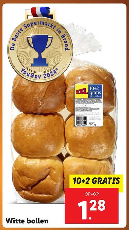 Witte Bollen aanbieding bij Lidl