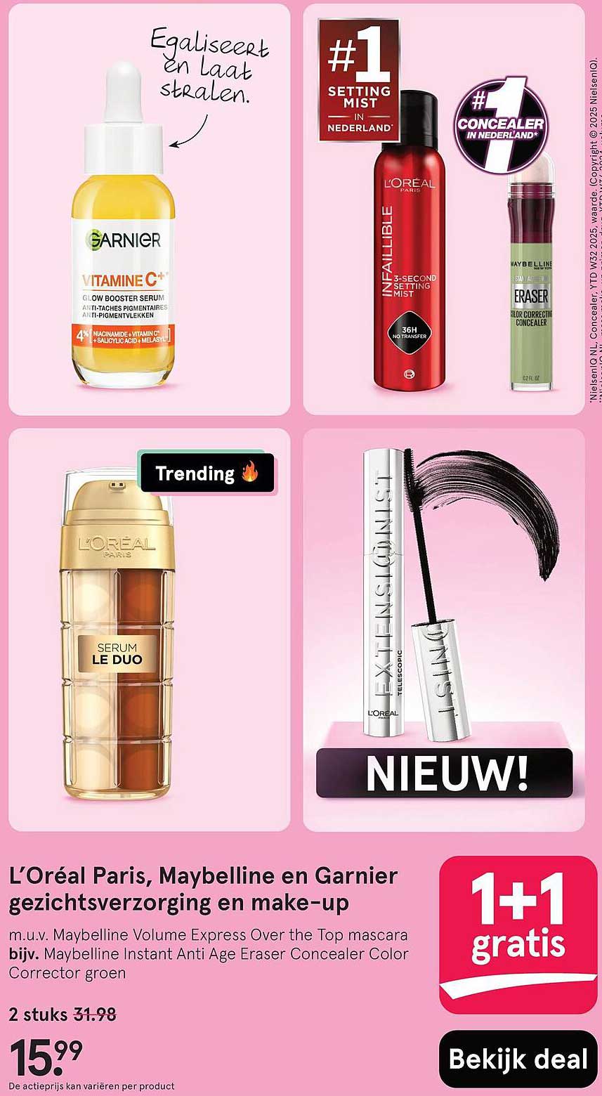 L’oréal Paris, Maybelline En Garnier Gezichtsverzorging En Make-Up M.u ...