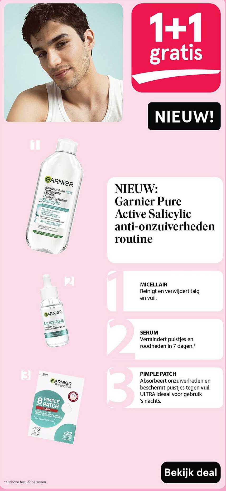 Nieuw: Garnier Pure Active Salicylic Anti-Onzuiverheden Routine ...