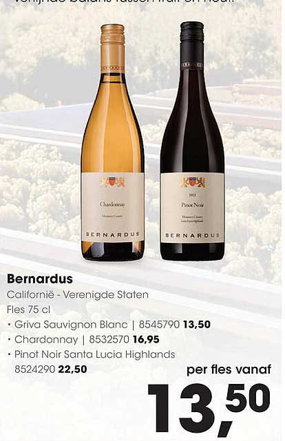 Bernardus Aanbieding bij HANOS - FolderFeest.nl