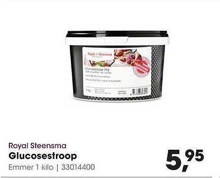 Royal Steensma Glucosestroop aanbieding bij HANOS