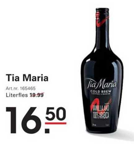 Tia Maria aanbieding bij Sligro