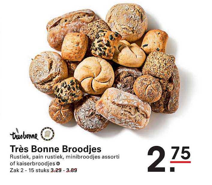 Très Bonne Broodjes aanbieding bij Sligro