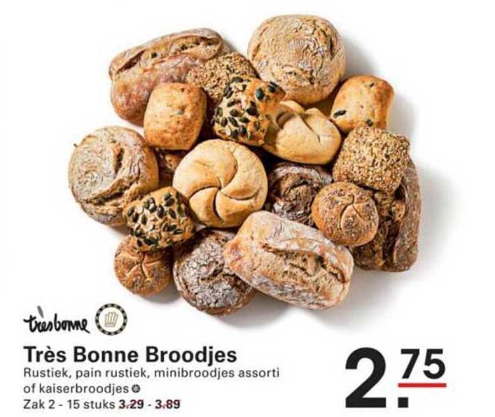 Très Bonne Broodjes aanbieding bij Sligro