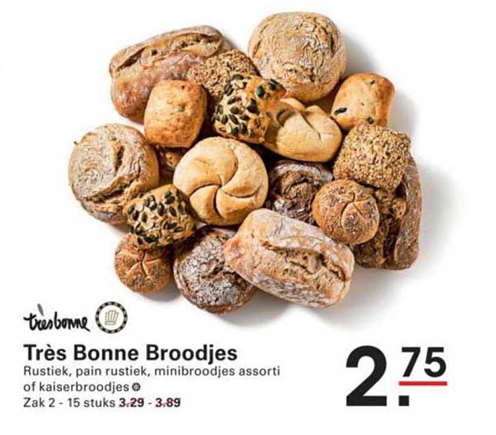 Très Bonne Broodjes Aanbieding bij Sligro - FolderFeest.nl