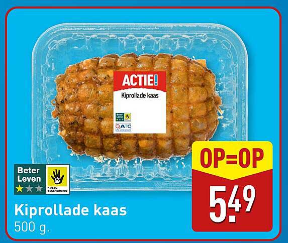 Kiprollade Kaas Aanbieding bij ALDI - FolderFeest.nl